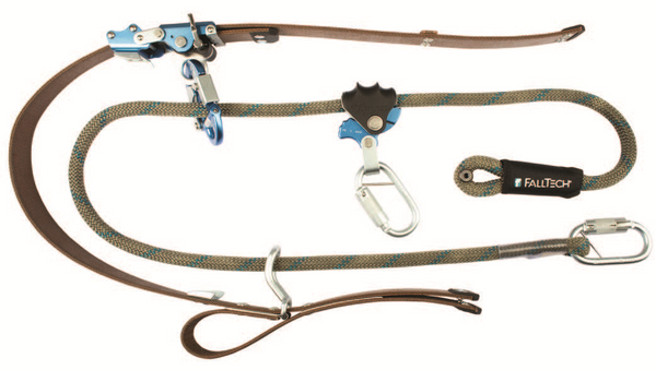 FallTech 8180D APE-X Pro Wood Pole Fall Restrict Device (WPFRD), Distr ...