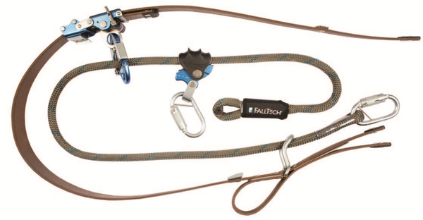 FallTech 8180T APE-X Pro Wood Pole Fall Restrict Device (WPFRD), Trans ...