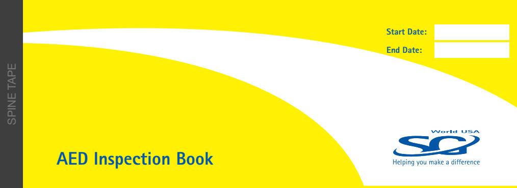 SG World AED Inspection Checklist (booklets) – Safewerks